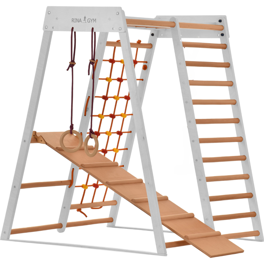 Indoor Klettergerüst für Kinder & Erwachsene – Sprossenwand ...